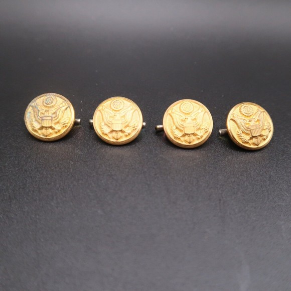 Accessories | Vintage Us Army Uniform Buttons Set Of 4 Militaria | Poshmark